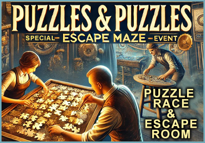 Puzzles + Puzzles Event | Escape Maze